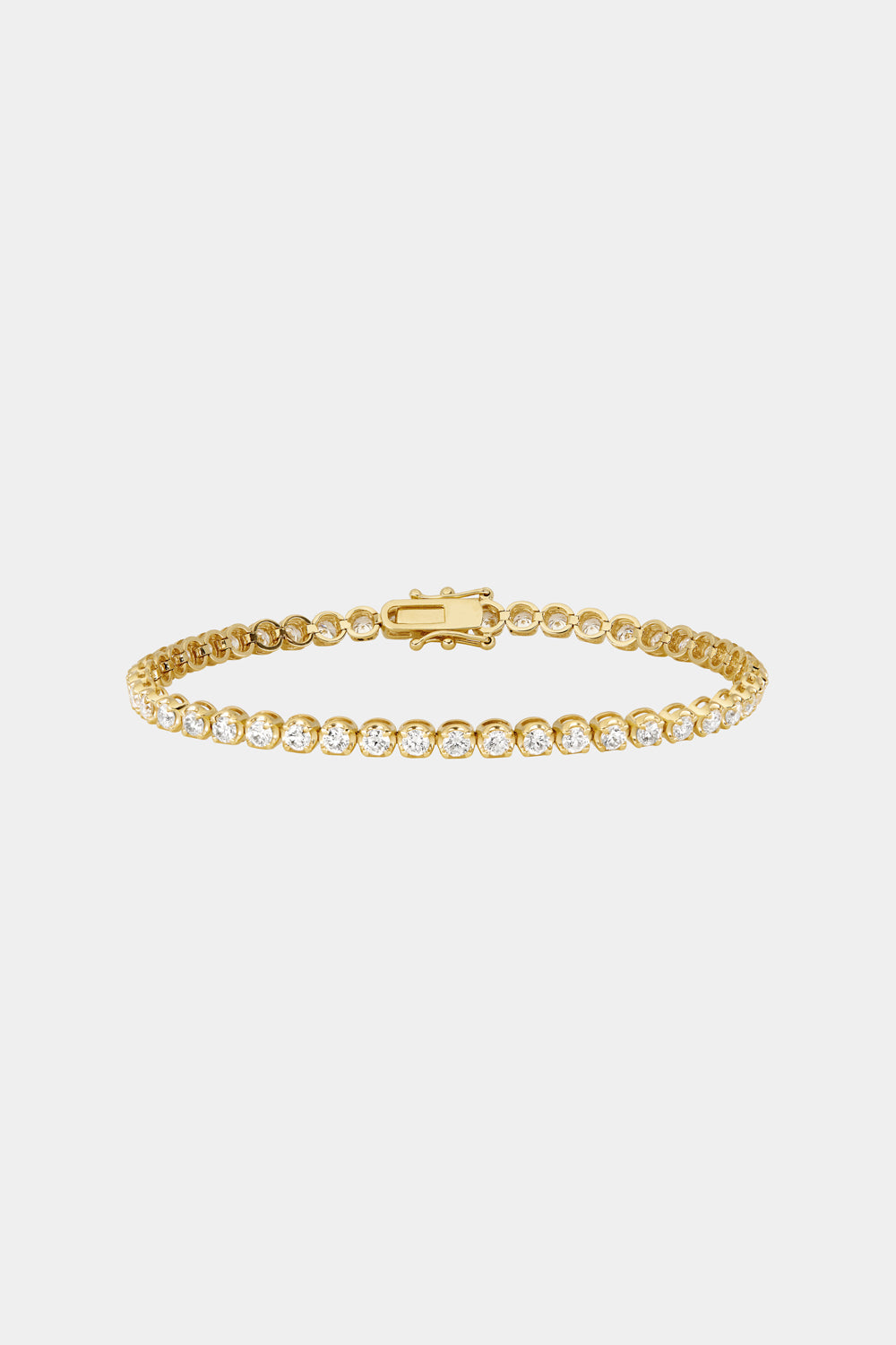 3.5 TCW Round Stones Lab Grown Diamond Tennis Bracelet – Klara Allen